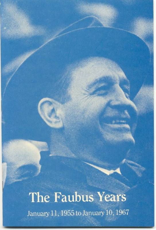 Booklet, "The Faubus Years" – Works – eMuseum