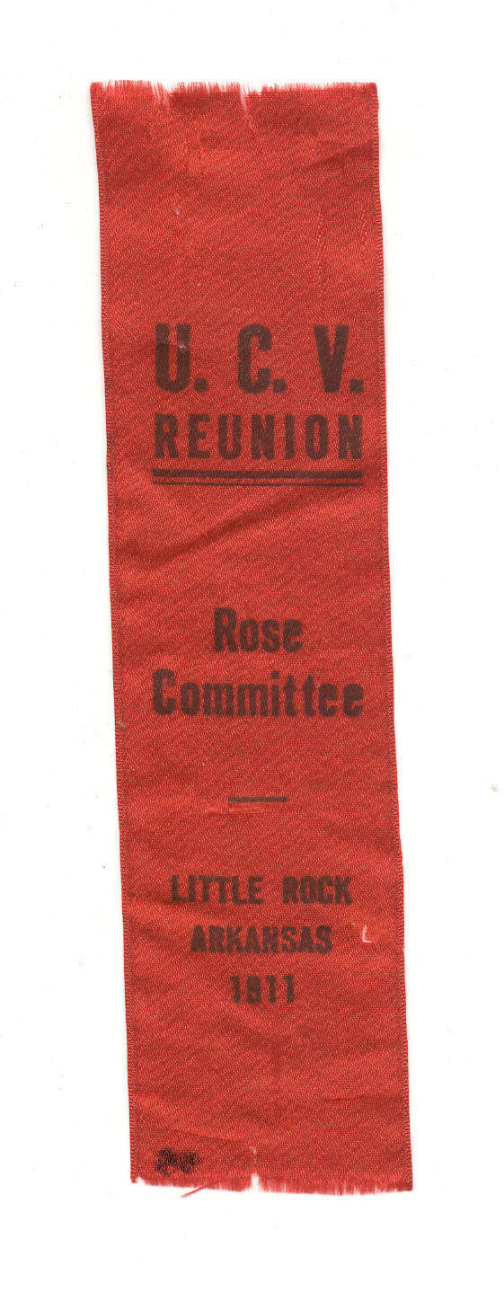 Ribbon, United Confederate Veterans Reunion – Works – eMuseum