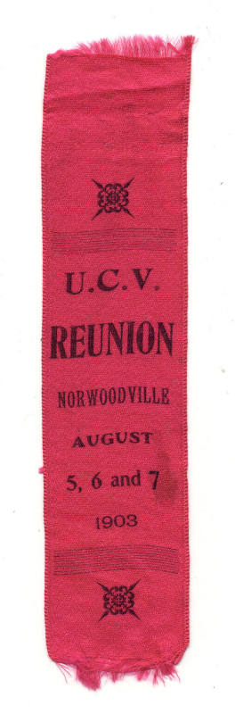 Ribbon, United Confederate Veterans – Works – eMuseum