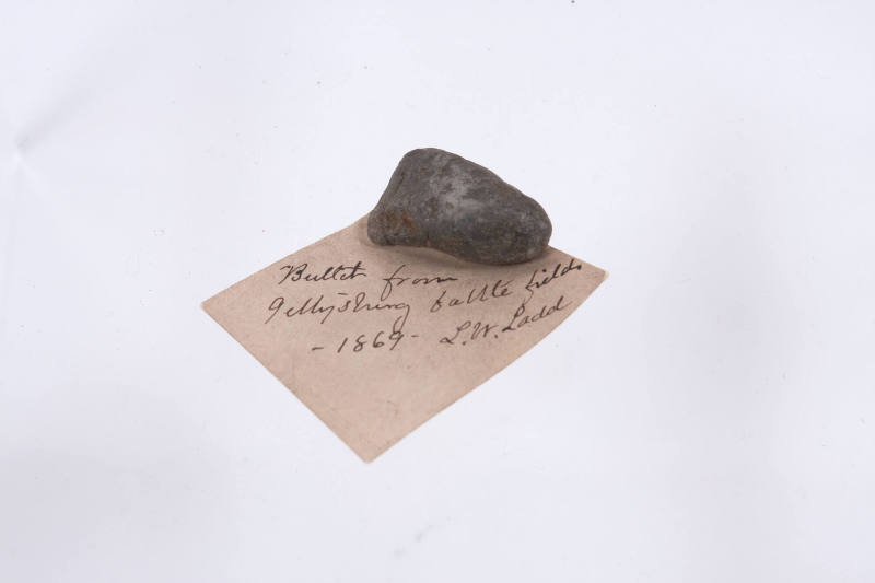 Bullet, from The Battle of Gettysburg – Works – eMuseum